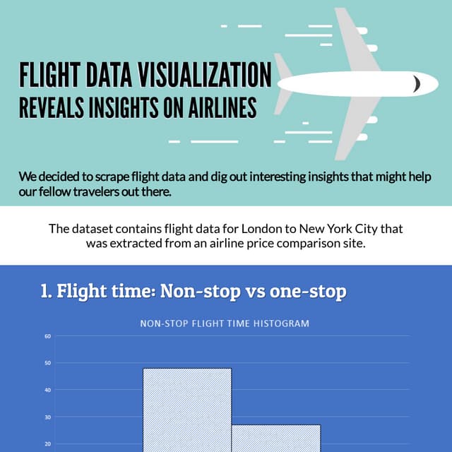 Flight Data Visualization Reveals Insights on Airlines | PDF