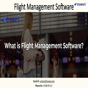 Flight Management Software | Flight Group Booking | PPTX