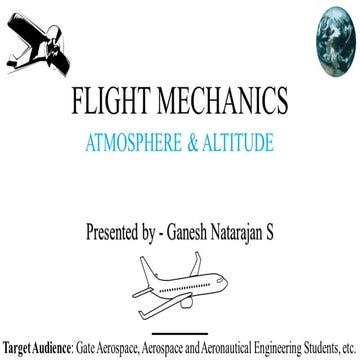 Sideslip | Flight Mechanics | GATE Aerospace | PPTX