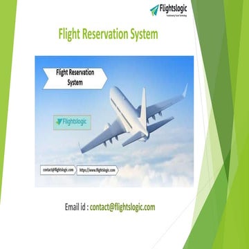 Flight Reservation System | PPT