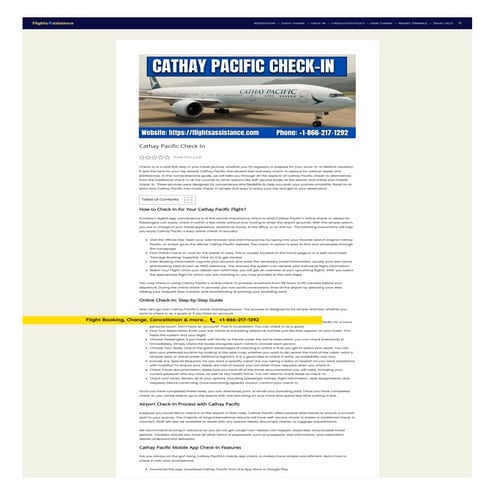 Lufthansa Airlines Check-in Process | PDF