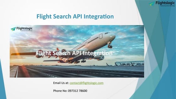 Flight Search API Integration | Flight Data API | PPTX