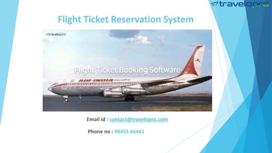 Air Ticketing Software | Flight Ticket Booking System | PPTX | Air ...