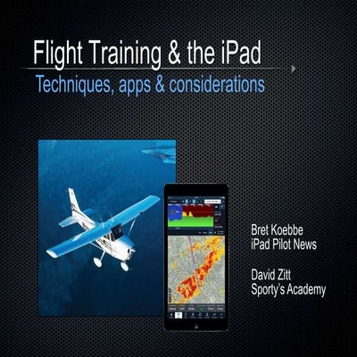 Flight Training and the iPad | PPT