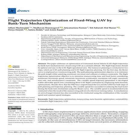 Flight Trajectory Optimization Pdf