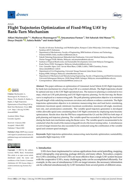 Flight Trajectory Optimization Pdf
