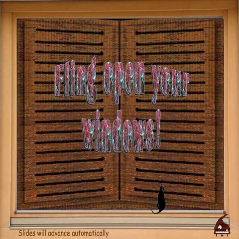 Fling Open Your Windows | PPS