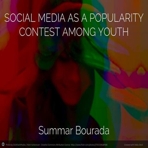 Social Media as a Popularity Contest | PPT