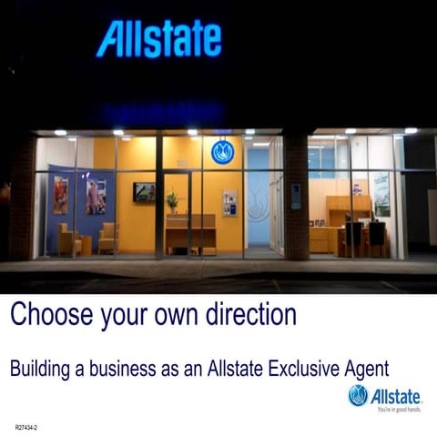 Allstate Exclusive Agent Presentation | PDF