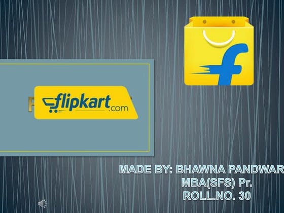 Presentation On Flipkart | PPTX