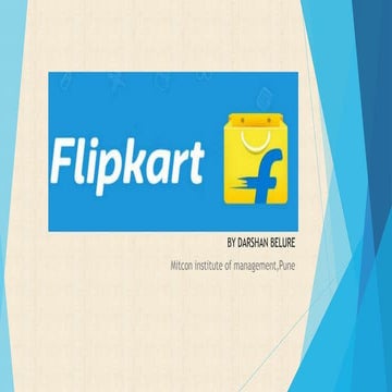 Flipkart | PPTX