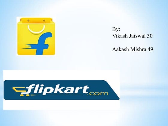 Flipkart Logistic & Supply chain management | PPT