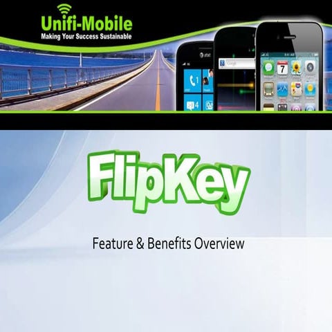 Unifi-Mobile Flipkey Elite Edition | PPTX