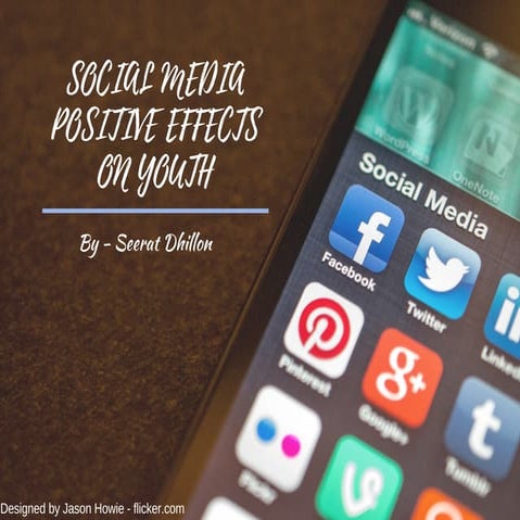 Social Media and its Positive Effects on Youth | PDF
