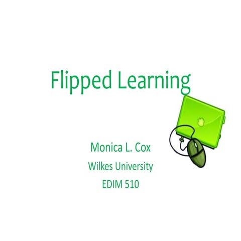 Flipped learning presentation | PPTX