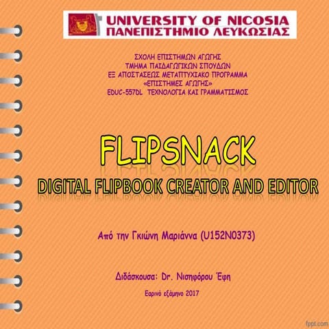 Flipsnack - Digital flipbook creator and editor | PPTX