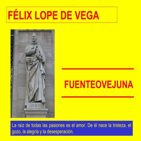 Félix lópe de vega | PPT
