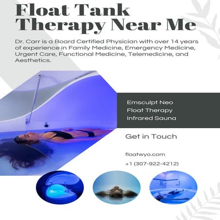 Float Tank Therapy Near Me | PDF