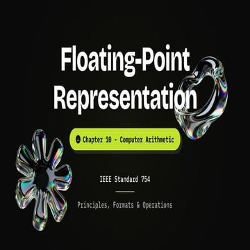 Comprehensive Guide to IEEE 754 Floating-Point Representation and ...