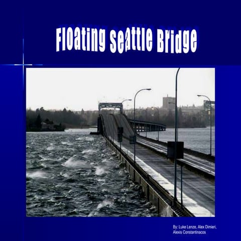 Floating bridge | PPT | Rail Travel | Travel Type