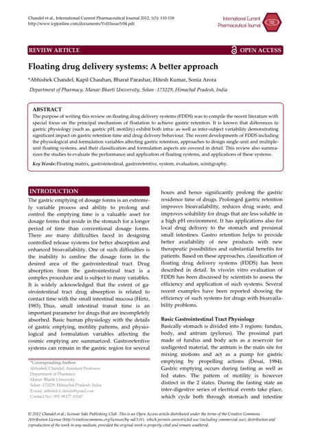 Approaches Of Gastro-Retentive Drug Delivery System or GRDDS | PPTX ...