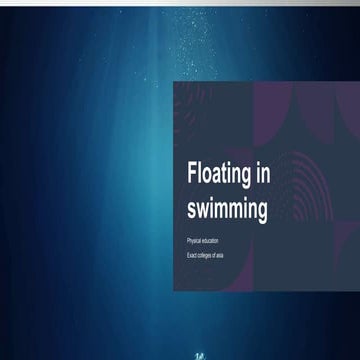 Floating in swimming.pptx