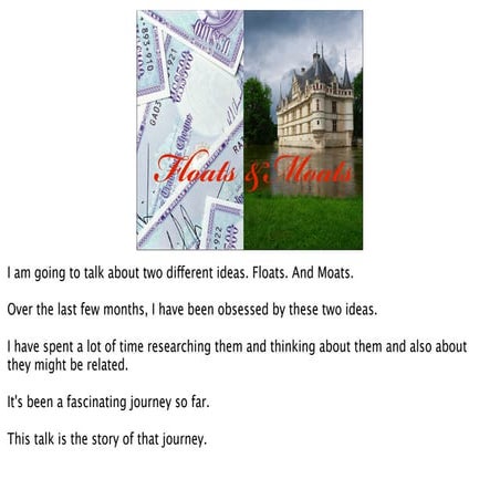 Floats and moats | PDF