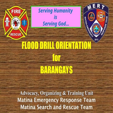Flood-Drill-Orientation-for-Barangays.ppt