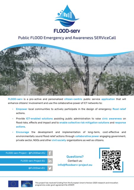 FLOOD-serv Flyer (Italian) | PDF