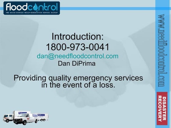 Floodcontrol presentations