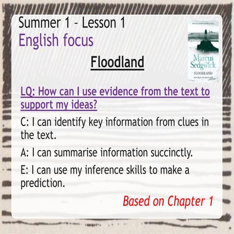 Floodland - ALL LESSONS | PPTX