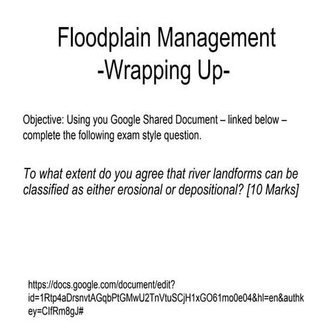 Floodplain management | PPT