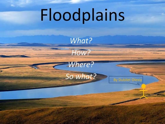 River landforms - braiding | PPT