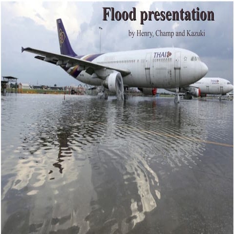 Flood presentation | PPT