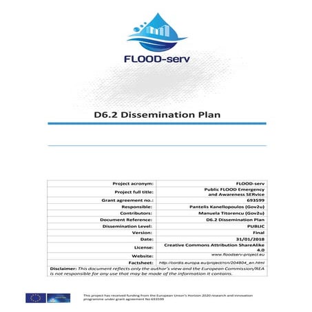 FLOOD-serv Flyer (English) | PDF
