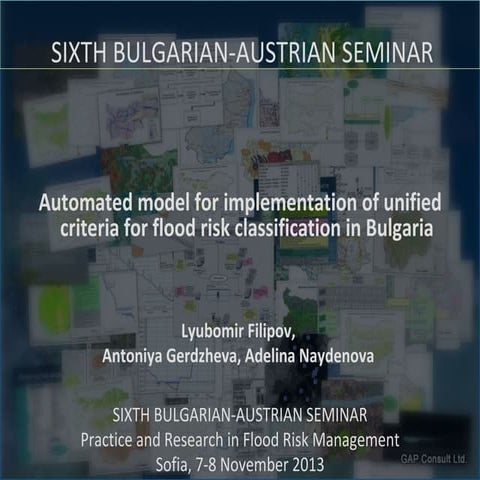 AUTOMATED MODEL FOR IMPLEMENTATION OF UNIFIED CRITERIA FOR FLOOD RISK ...