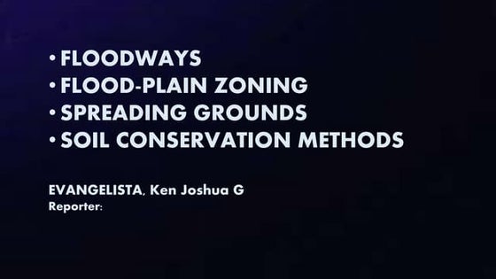 Design of flood control structures | PPT | Geography | Science