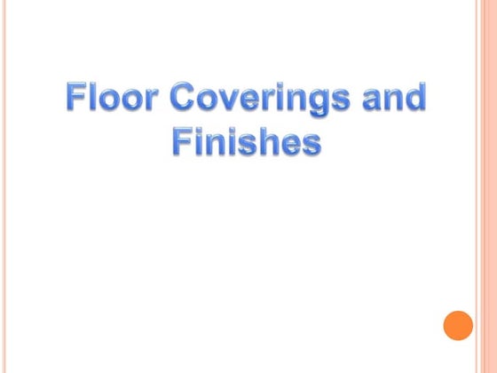 Types of ground floors | PPT | Civil Engineering Industry | Industries