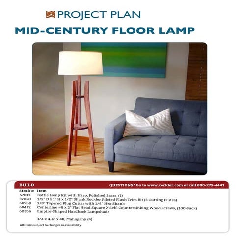 How to Make and Wire a Lamp | PDF