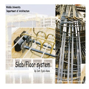 Floor and slab system design and construction | PDF | Civil Engineering ...