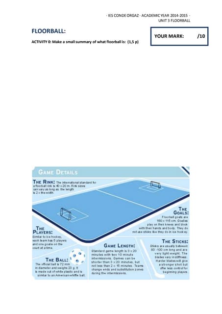 Floorball Rules pics | PDF