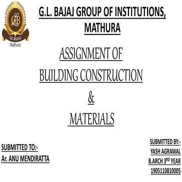 Types of ground floors | PPT