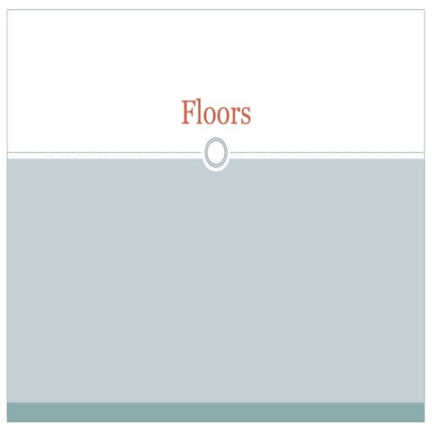 Floors | PPTX
