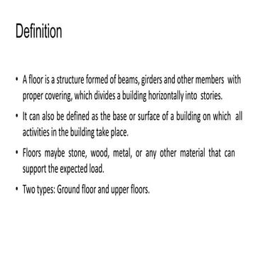 G.B.C. building construction lecture notes | PDF