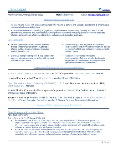 Tony Andrews Resume | PDF