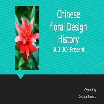 Floral design | PPT