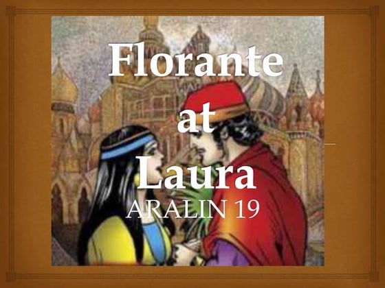 Mga Tauhan sa Florante at Laura | PPT