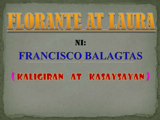 Florante at Laura | PPT