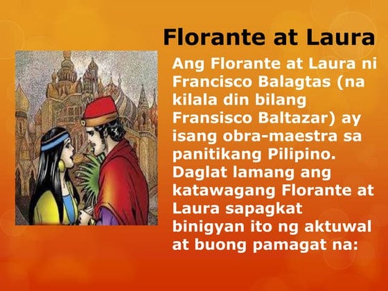 Mga Mahahalagang Tauhan Sa Florante At Laura Ppt