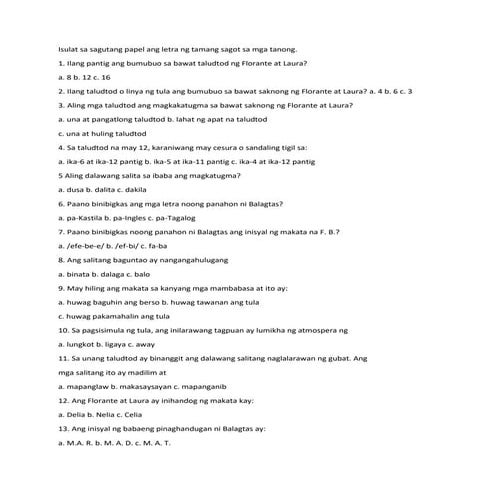 FLORANTE AT LAURA QUESTIONS.docx